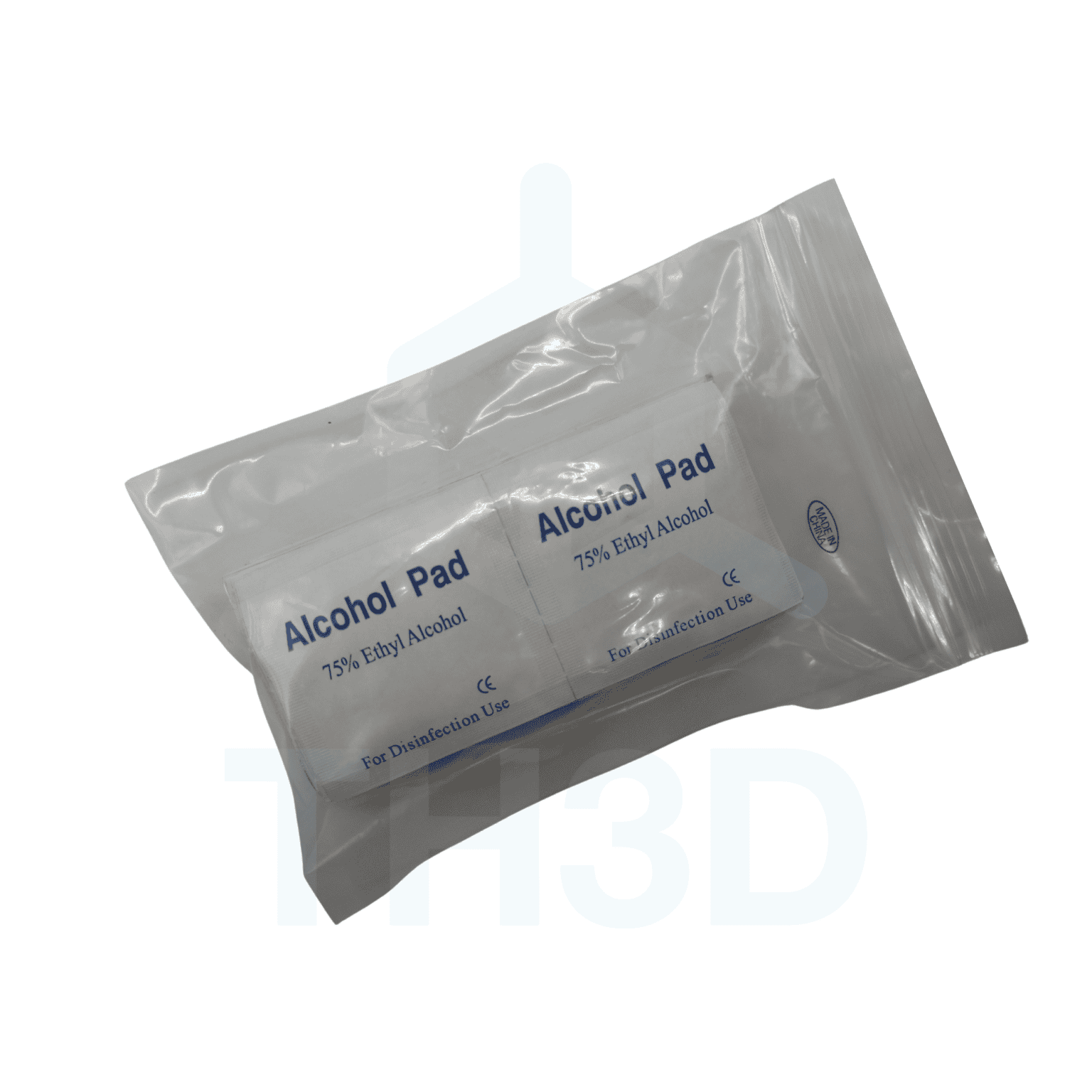 Alcohol Bed Wipe Pads - 30 Pack - TH3D Studio LLC