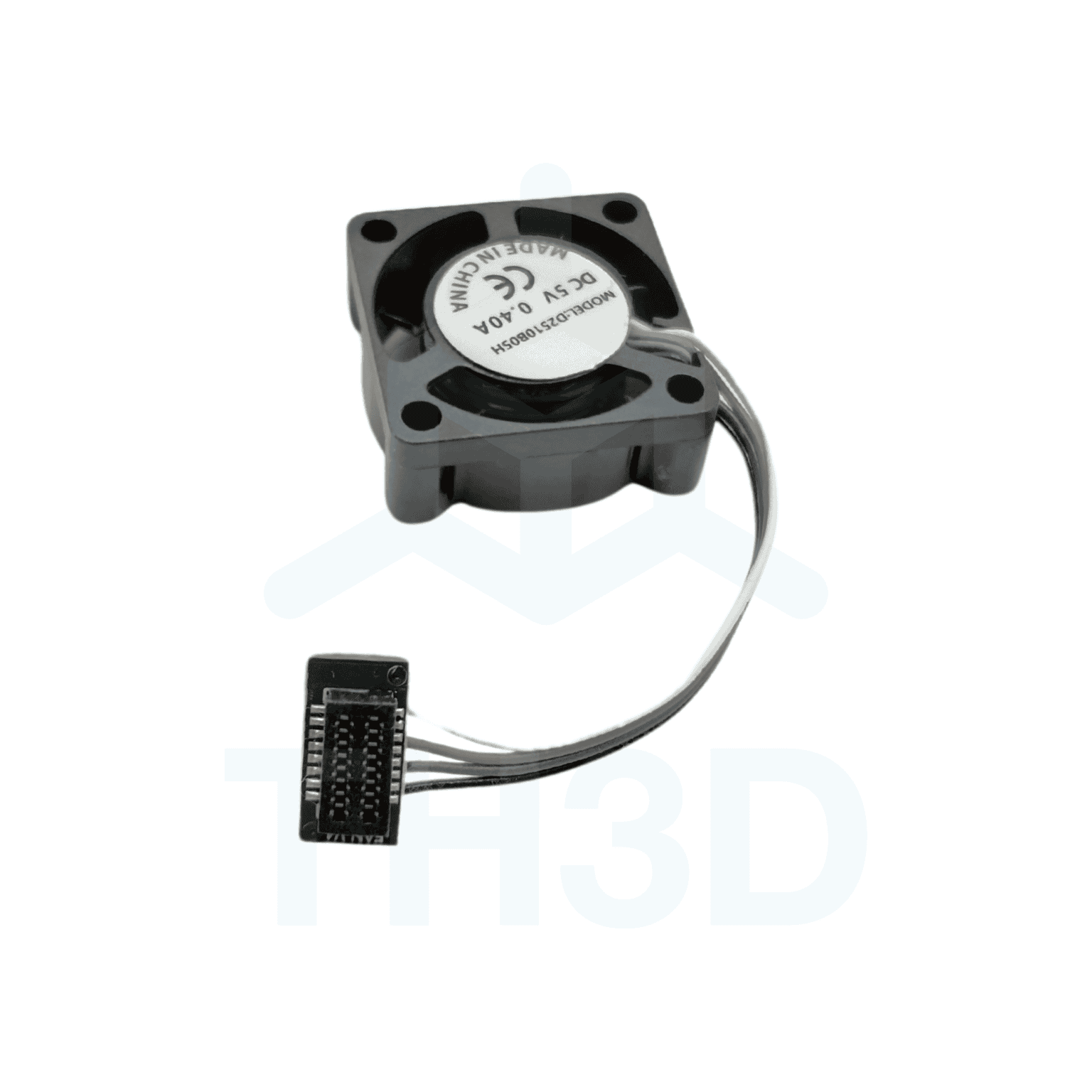 P1P/P1S Hotend Fan - 5V 2510 Dual Ball Bearing Fan 10cm Wire - TH3D ...