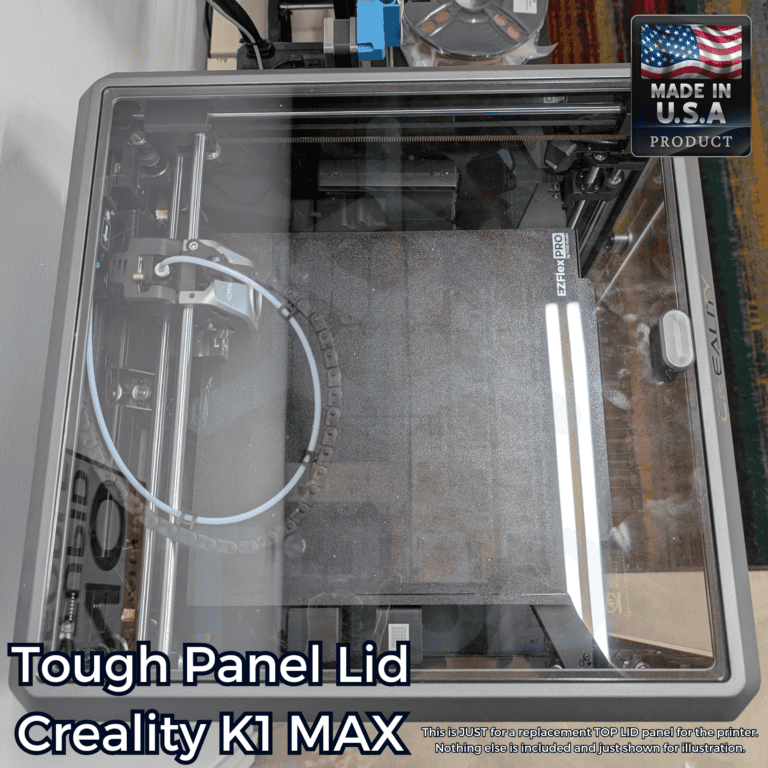K1/K1C Tough Panel V2 - Glass Door Replacement - Clear and Durable ...