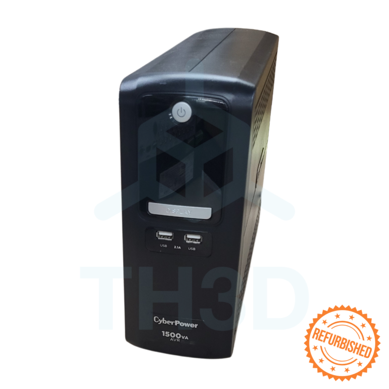 CyberPower AVR Battery Backup 1500VA 900W LX1500GU - Refurbished - TH3D ...