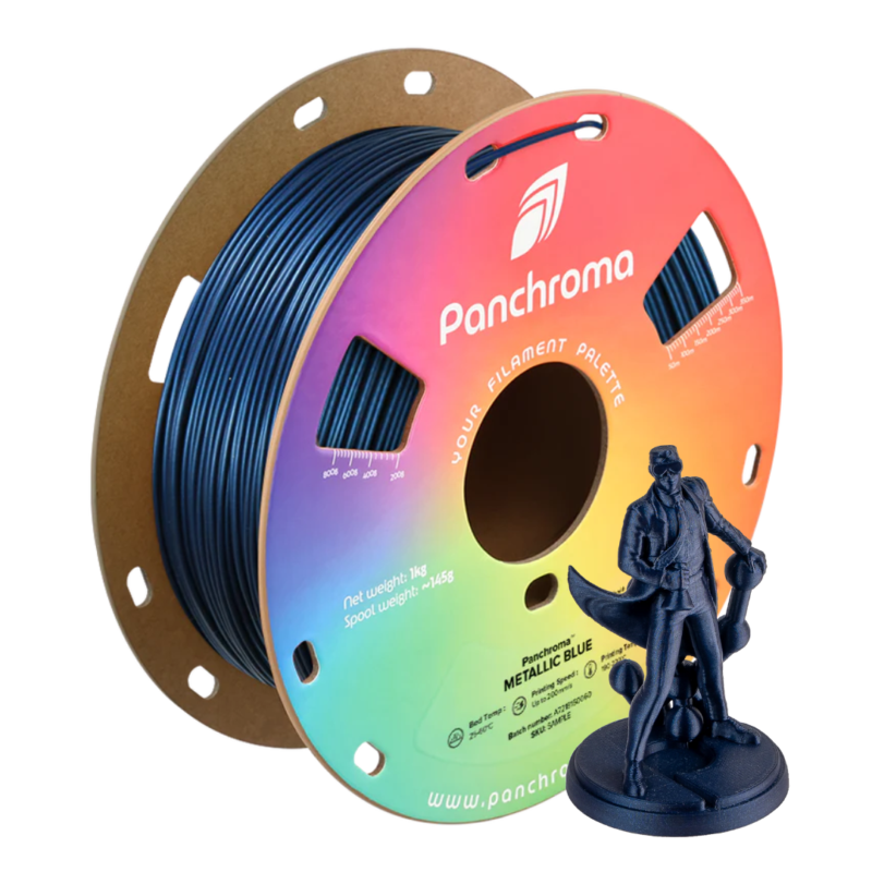 Panchroma™ Metallic PLA - Blue - 1KG 1.75mm - TH3D Studio LLC