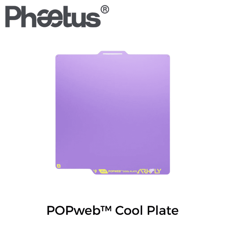 POPweb™ Build Plate For Bambu Lab P2S/X2D - TH3D Studio LLC